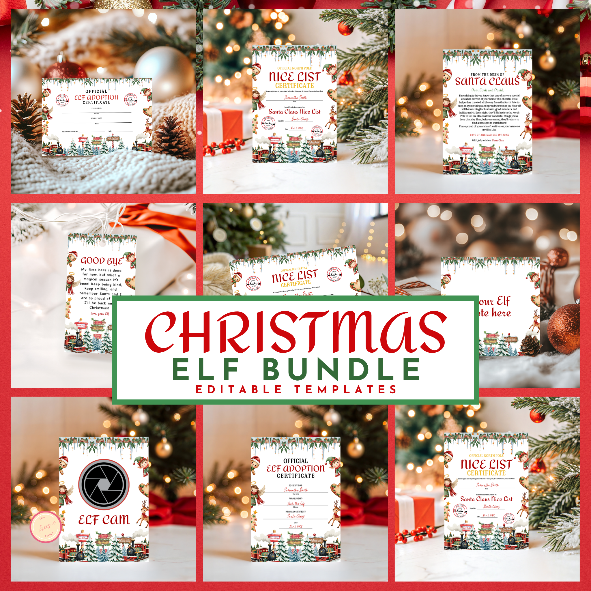 Editable Elf Activity Kit | 24 Days of Elf Activities, Elf Letters ...
